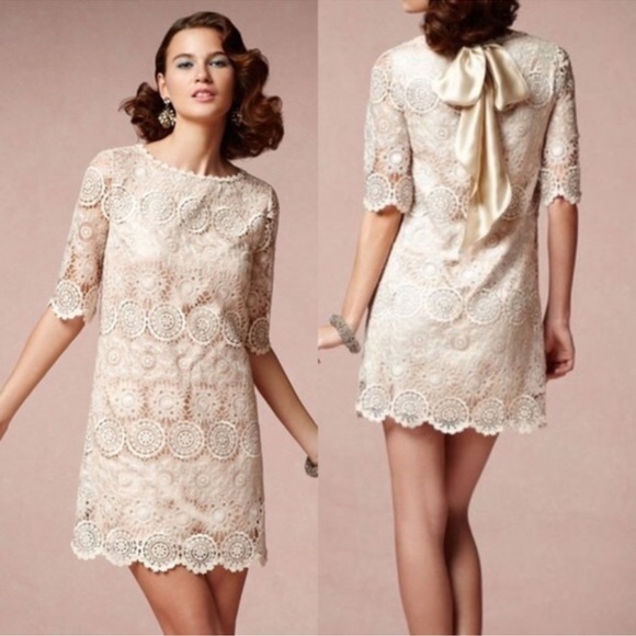 Va et Vien for BHLDN | Dresses | Va Et Vien For Bhldn Floral Lace Silk ...